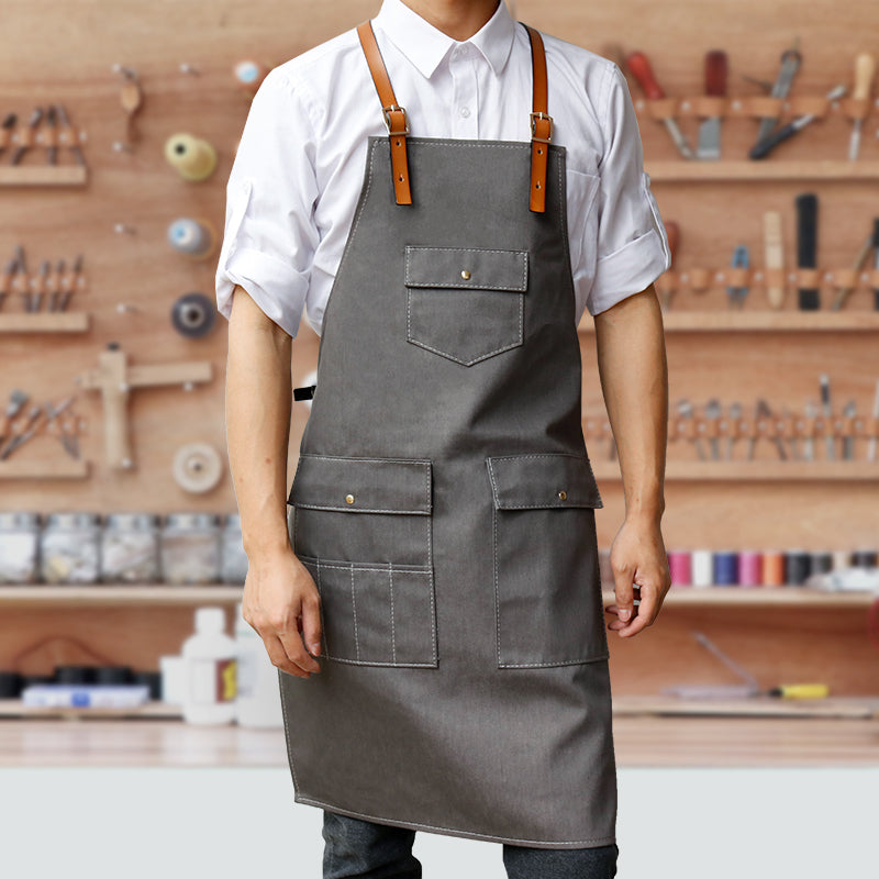 Antifouling Denim Apron Personalized Server Apron Work Apron Custom Sh ...