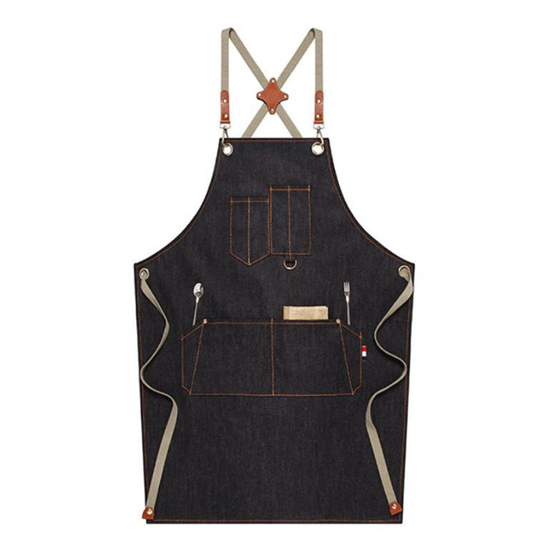 Personalized Denim Apron Restaurant Aprons Shop Apron Server Apron Stu ...