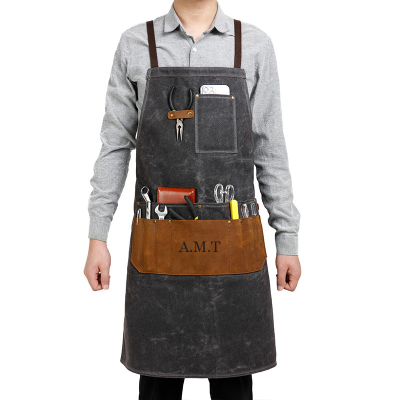 Personalized Work apron Gardening apron Florist apron Bushcraft apron ...